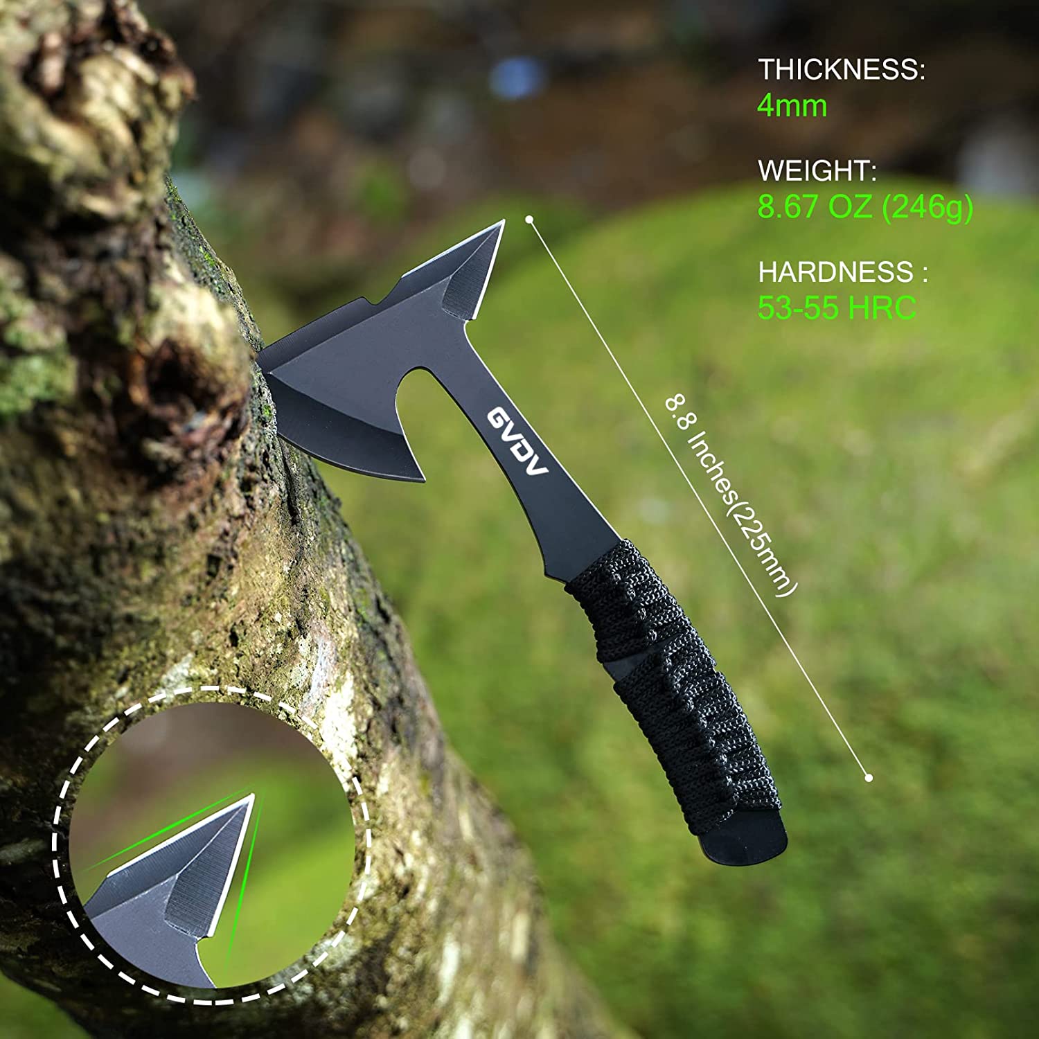 Throwing Axes Set | Lightweight Double Headed Design – ProtoArc