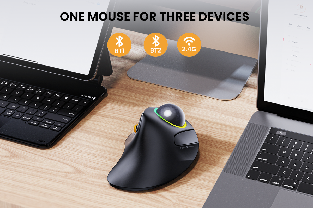 One Mouse, Two Computers: 3 Methods to Declutter Your Desk – ProtoArc