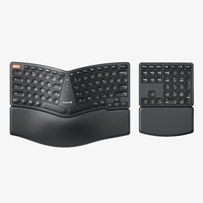 EK04 | Split Ergonomic Keyboard with Numeric Pad – ProtoArc