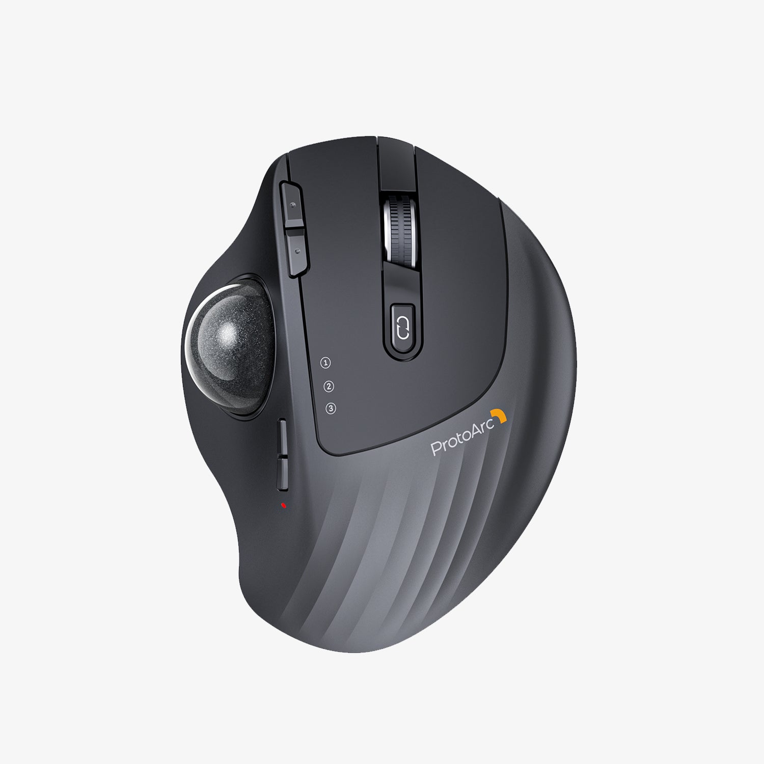 ProtoArc® EM01 NL Wireless Bluetooth Ergonomic Thumb Trackball Mouse