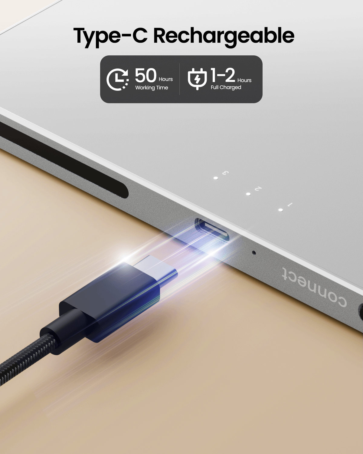 ProtoArc® T1 Plus Wireless Trackpad Bluetooth Touchpad Mouse for Windows