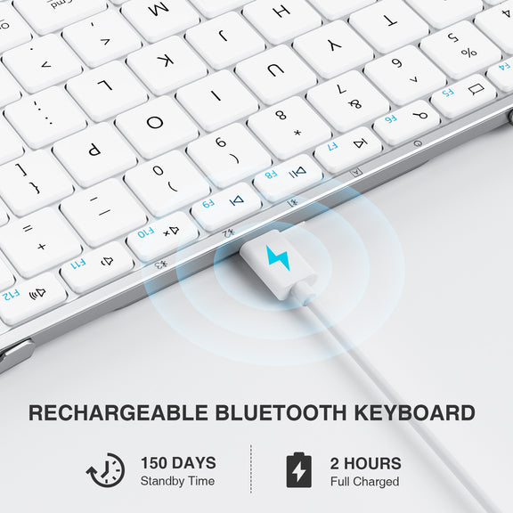 XK01 | Foldable Bluetooth Keyboard with Long Battery Life – ProtoArc