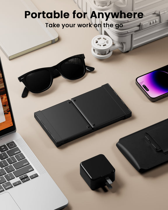 XK01 TP | Foldable Bluetooth Keyboard with Touchpad – ProtoArc