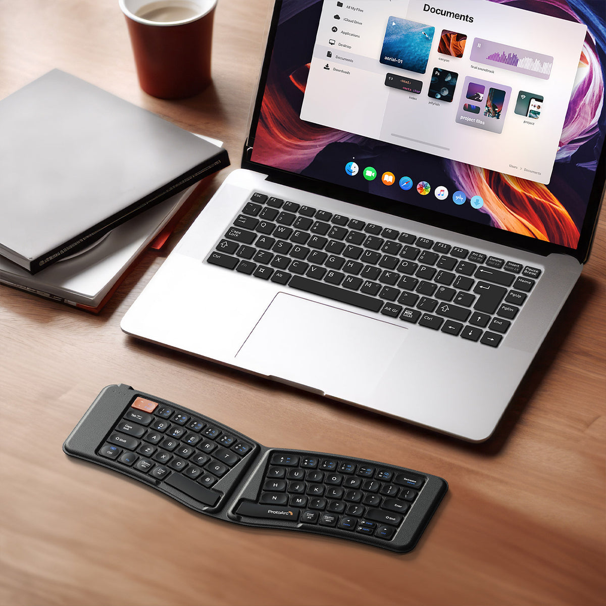 XK03 - Ergonomic Split Foldable Keyboard - ProtoArc