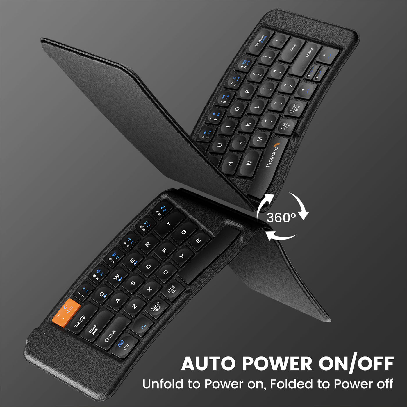 XK03 - Ergonomic Split Foldable Keyboard - ProtoArc