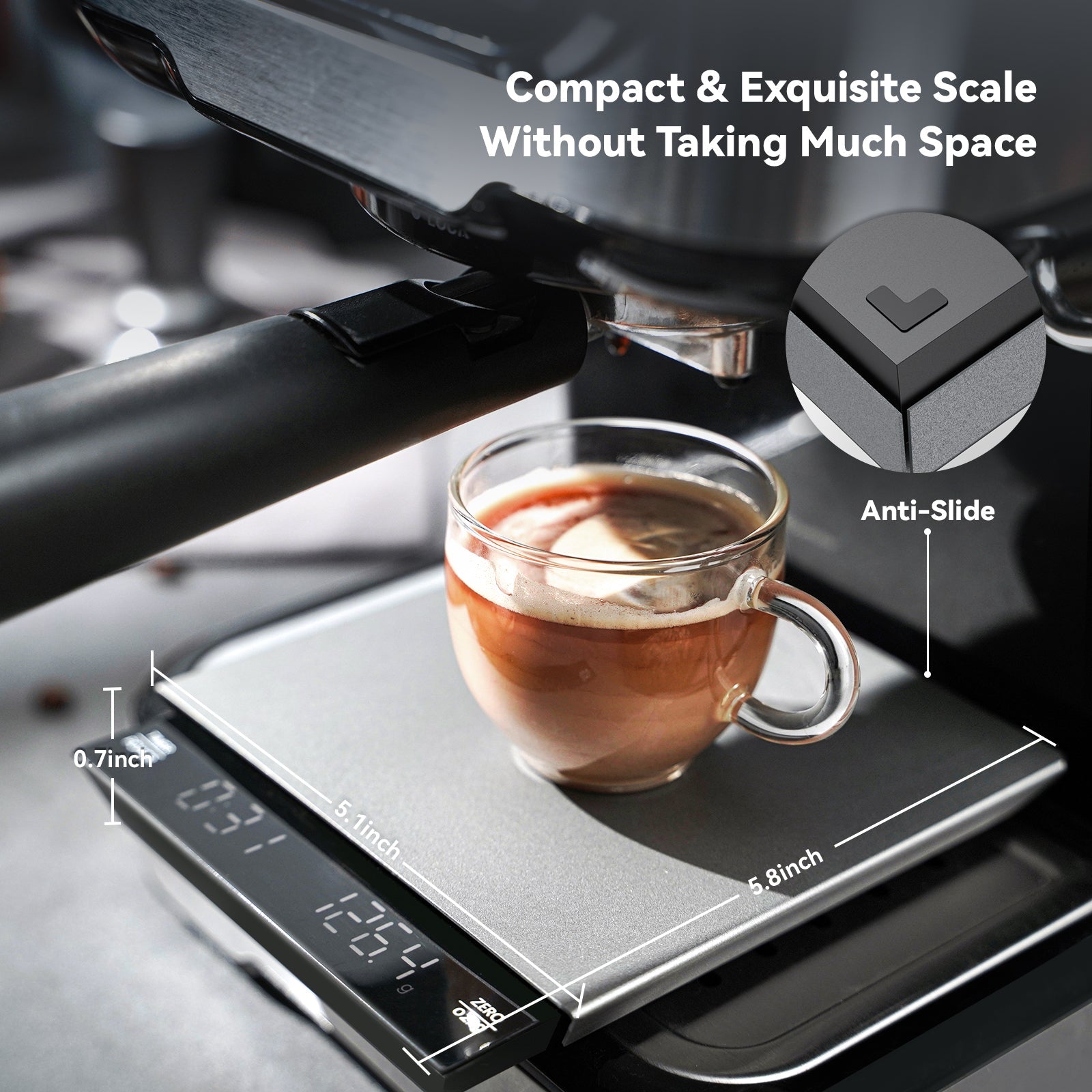 Digital Coffee Scale | Precision Timer with 3kg Capacity – ProtoArc
